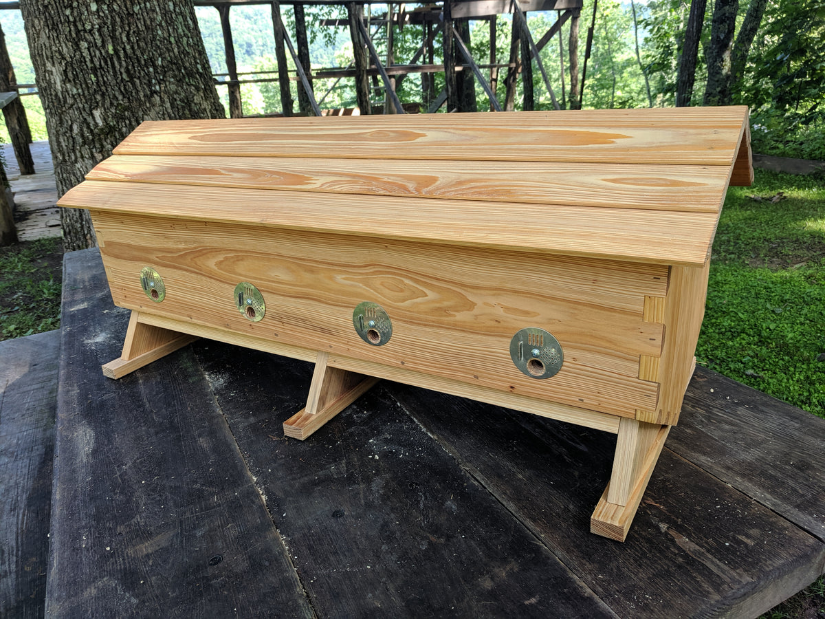 Lambrecht Horizontal Deep Long-Hives – Honeycomb Hives